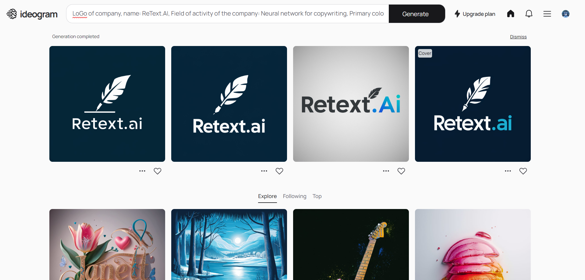 Top 5 free neural networks for creating logos, emblems, icons, coats of arms|Retext.AI